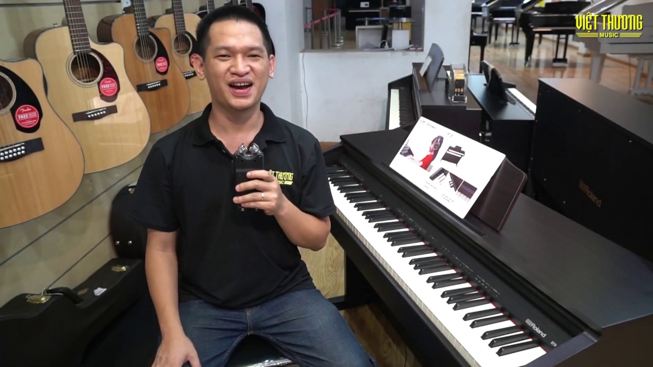 Review nhanh đàn piano điện Roland RP30 - Dùng cho học tập và giải trí ...