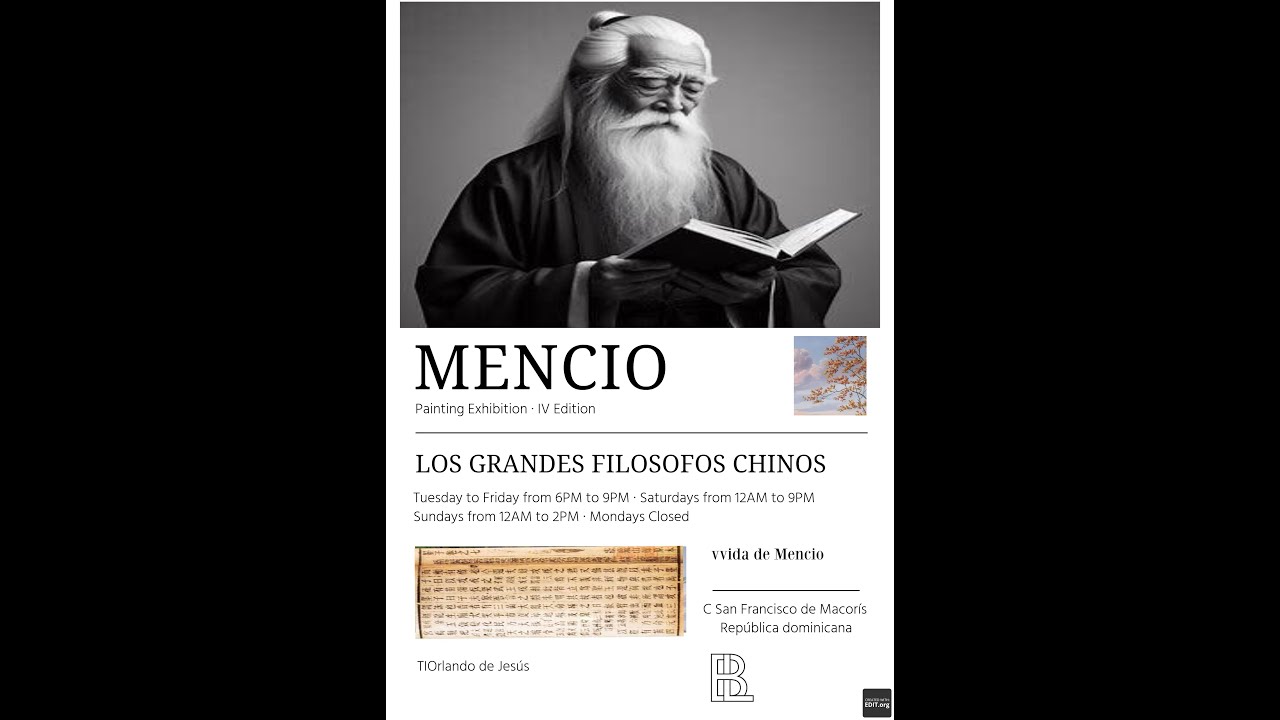 EL GRAN Filósofo CHINO (MENCIO) - YouTube