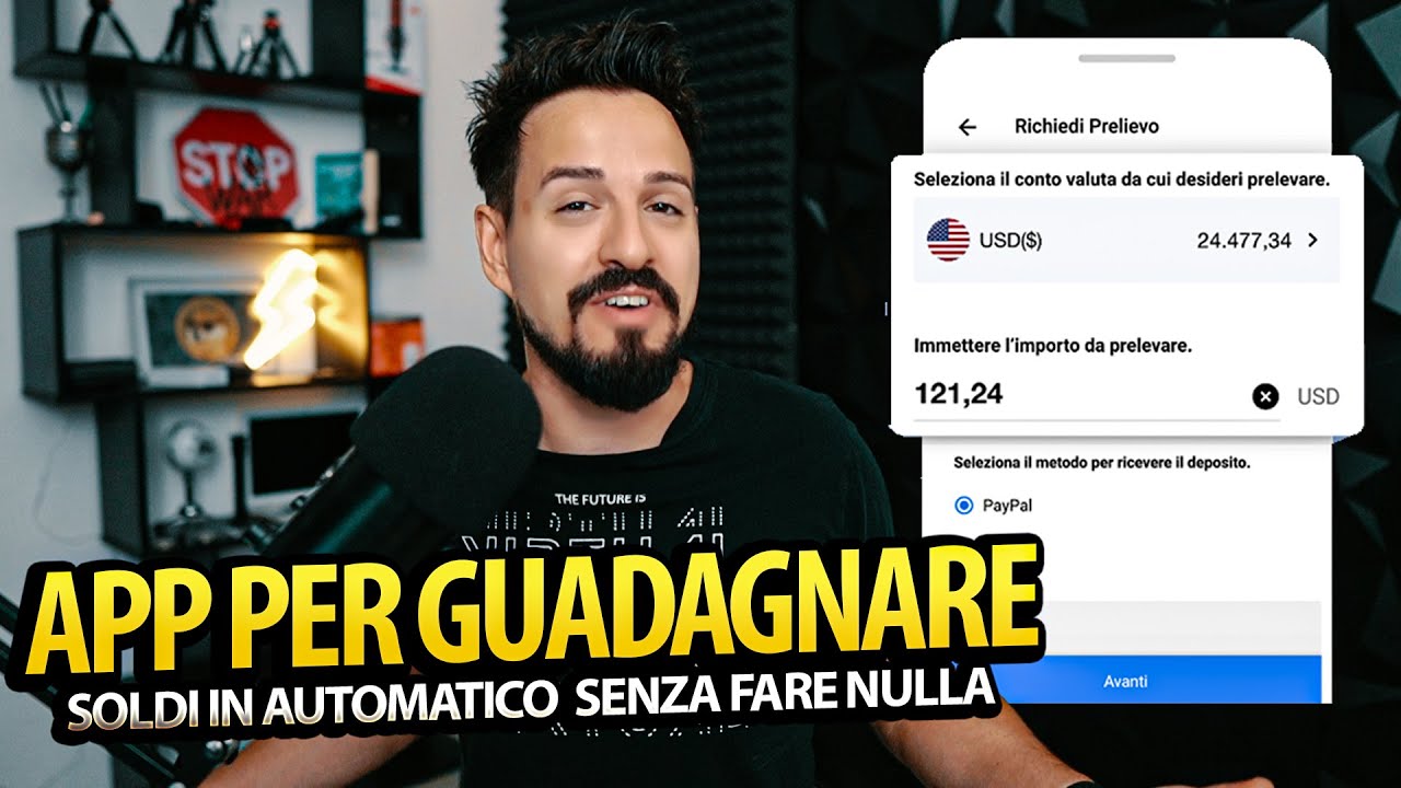 Questa app fa guadagnare soldi veri in automatico ( FUNZIONA DAVVERO ...