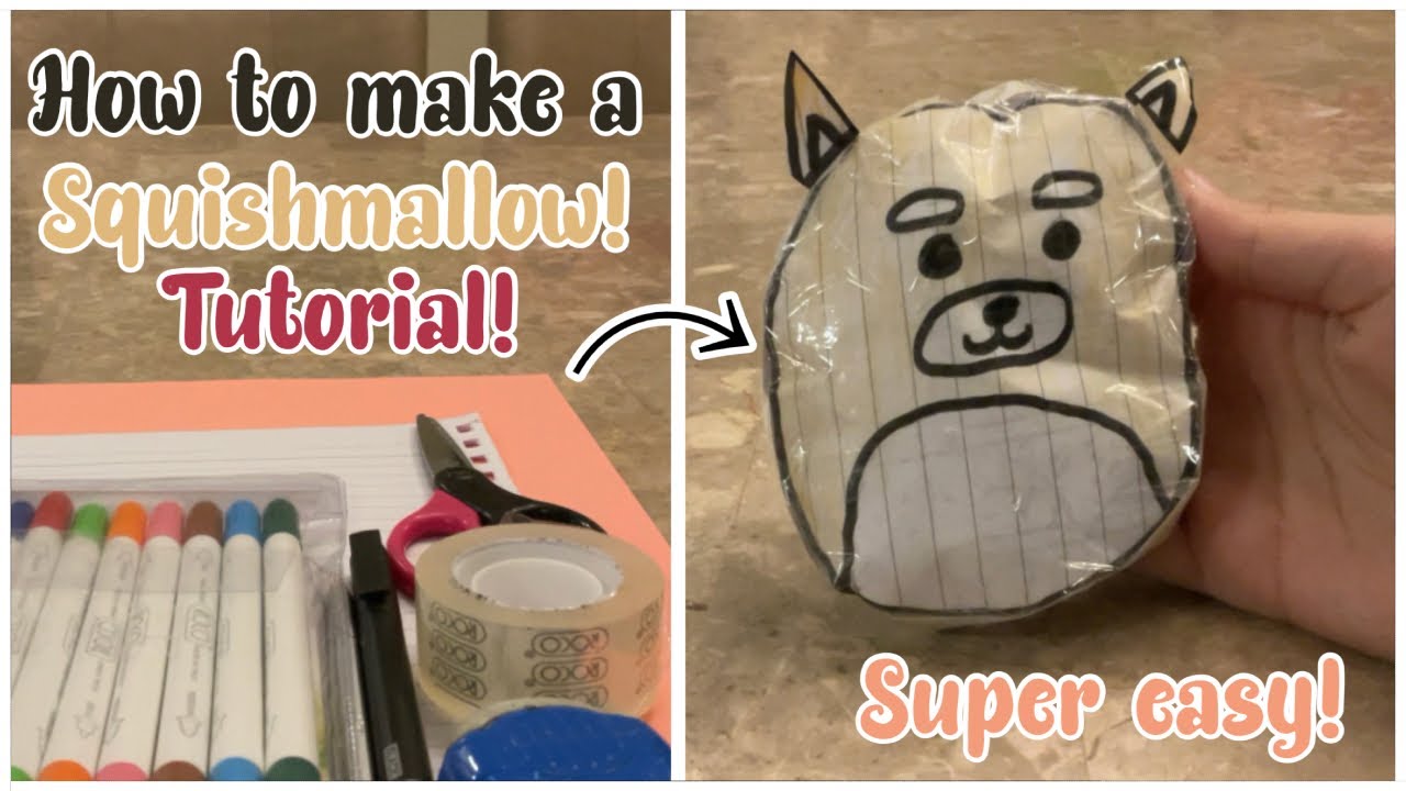 How To Make A Squishmallow! Super Easy Tutorial! 🧸 - YouTube