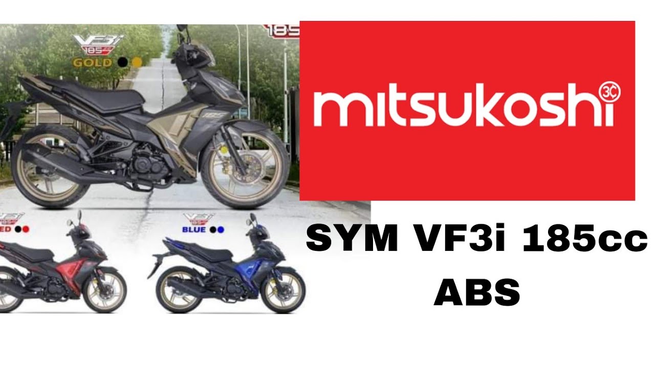 JMotors Tv/Sym VF3i 185cc w/Ab's - YouTube