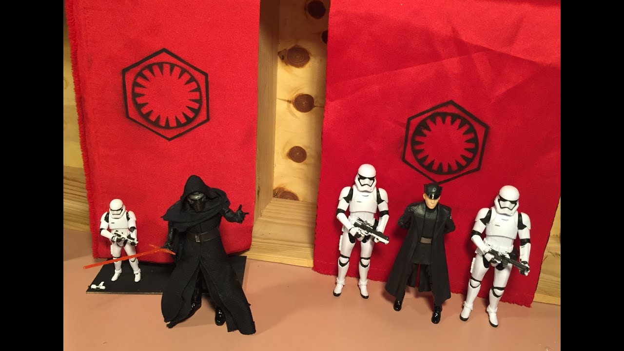 Homemade Star Wars "First Order" Banner - YouTube
