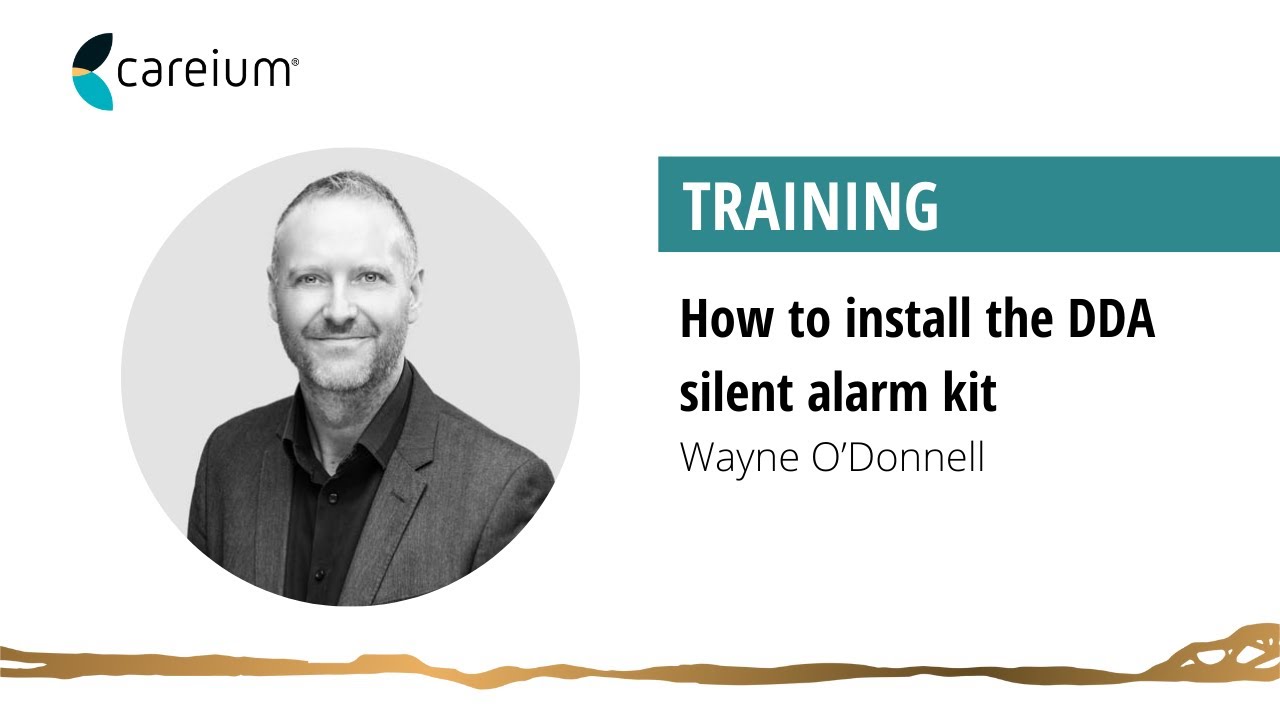 How to install a DDA Silent Alarm - YouTube