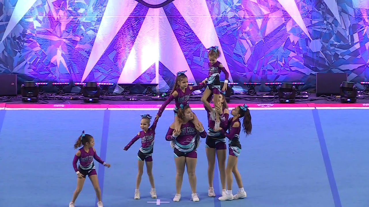 Eight Count Cheer Dynamic Junior 1 - YouTube