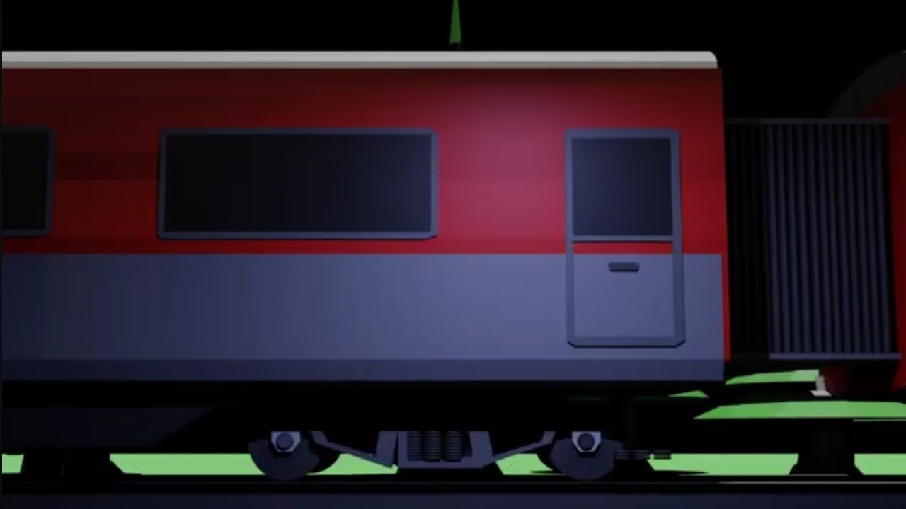 MY 'FIRST BLENDER ANIMATION' Train passby. - YouTube