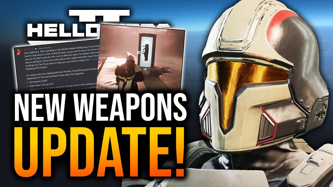 Helldivers 2 - Devs Reveal NEW Stratagems, Major Order Update & Shield Status! - YouTube