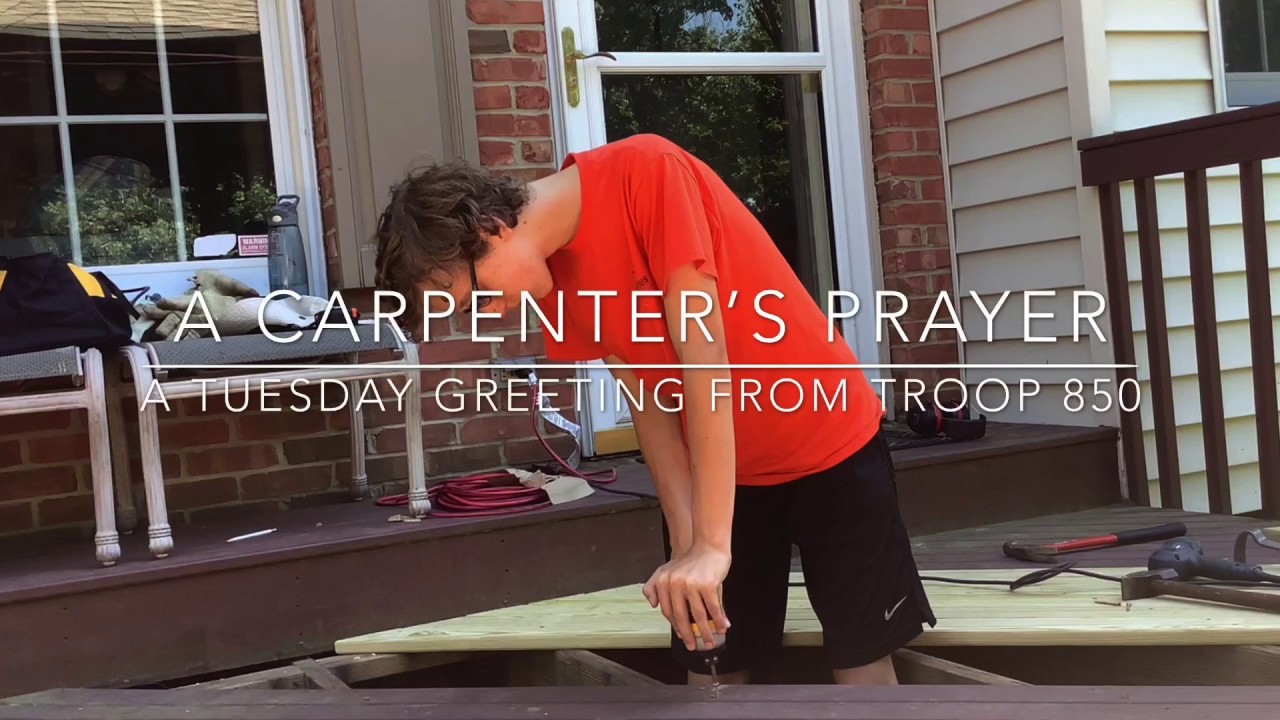 A Carpenter’s Prayer - YouTube