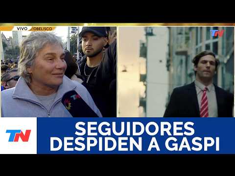 HOMENAJE AL YOUTUBER GASPI EN EL OBELISCO