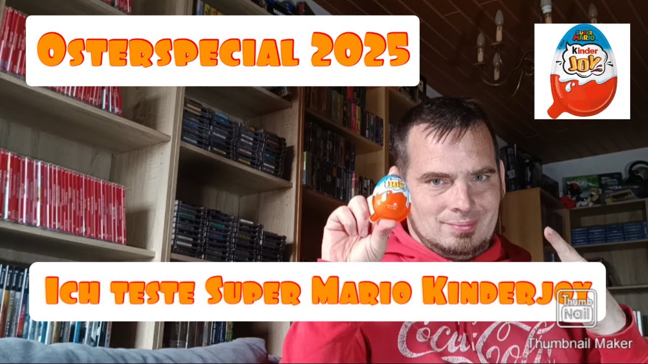 Ich teste die Super Mario Kinder Joy Eier ! Osterspecial 2025 - YouTube