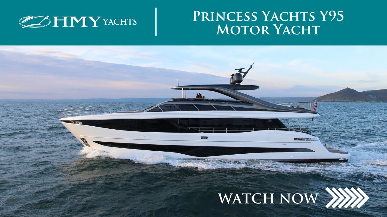 New Princess Y95 Motor Yacht [Walkthrough] - YouTube