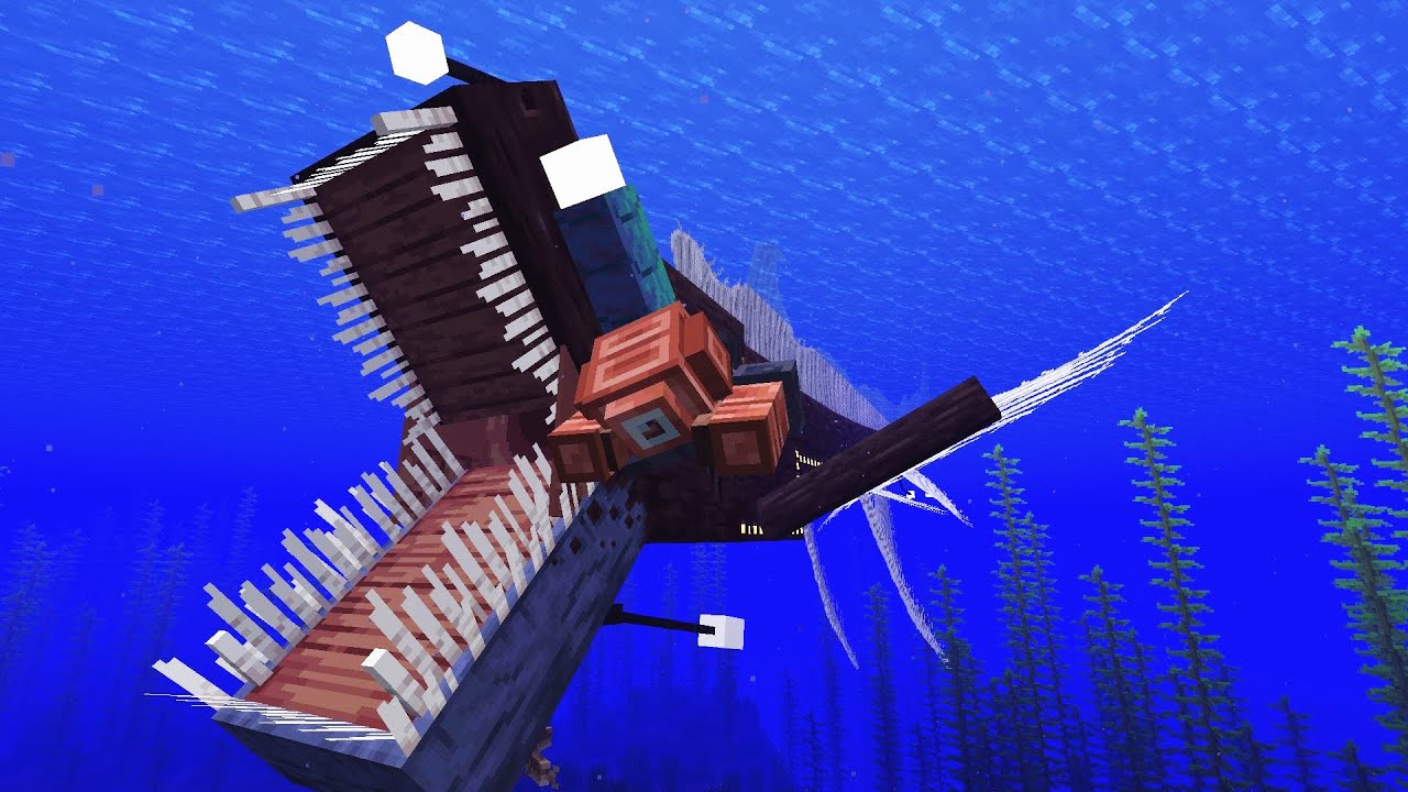 Aquatica MOD in Minecraft - Telescope Leviathan - YouTube