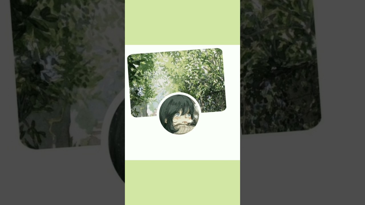 Aesthetic green profile icon and banner . . - YouTube
