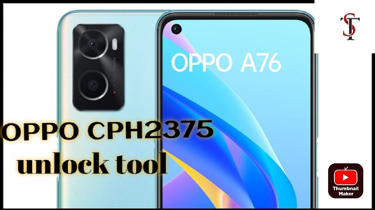 cph2375 oppo A76 Frp unlock tool # - YouTube