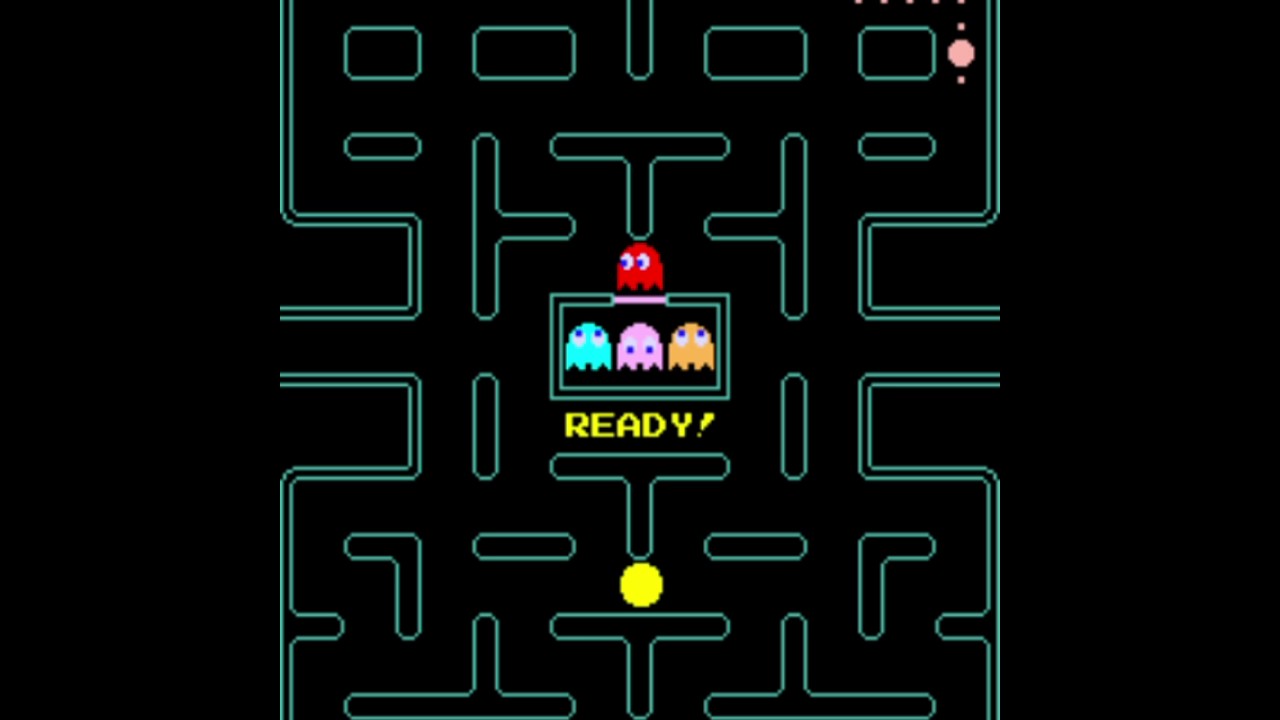 MAME Super ABC Pac Man multigame kit all slow games - YouTube