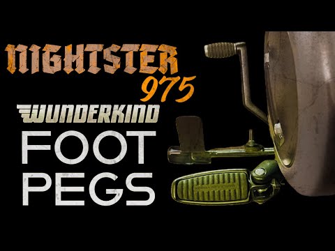 Harley-Davidson NIGHTSTER 975 - Wunderkind Custom Foot Pegs and Shifter Peg