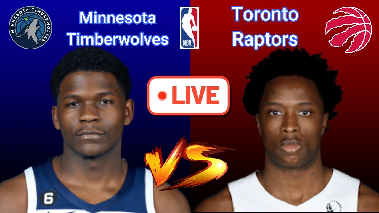 Minnesota Timberwolves at Toronto Raptors NBA Live Play by Play ...