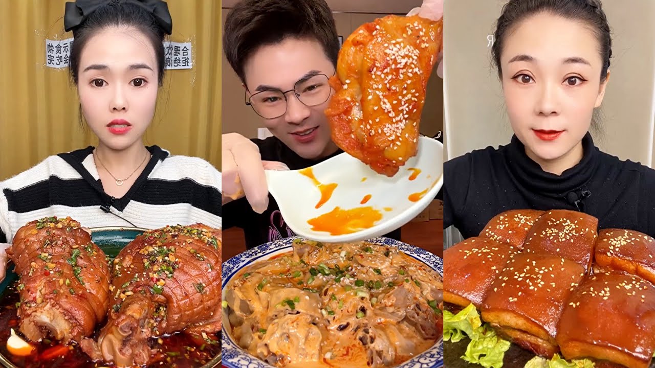 ASMR CHINESE FOOD EATING SHOW | MUKBANG - YouTube