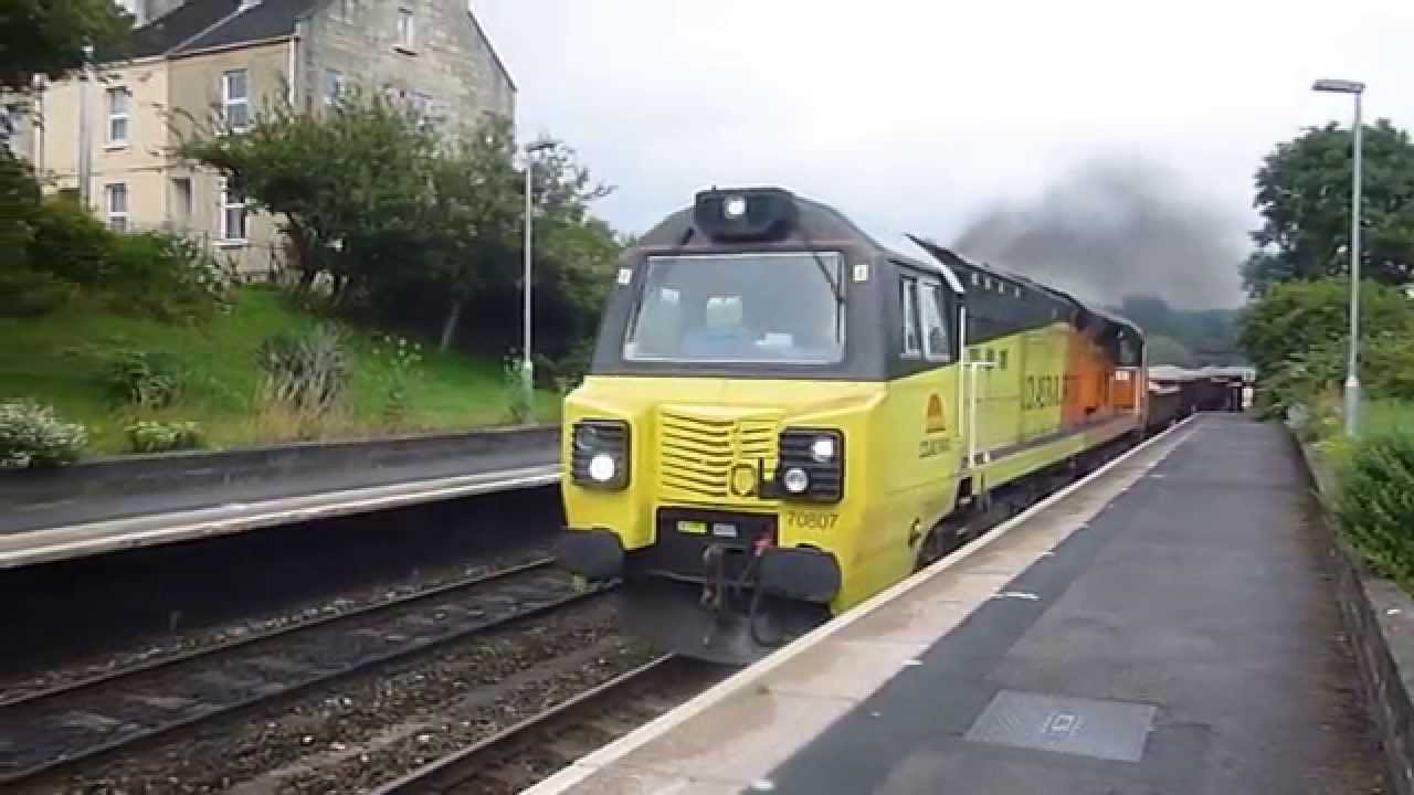 Colas Rail Class 37 no:9702-37175 & Colas Rail Class 70 & 66 70807 ...