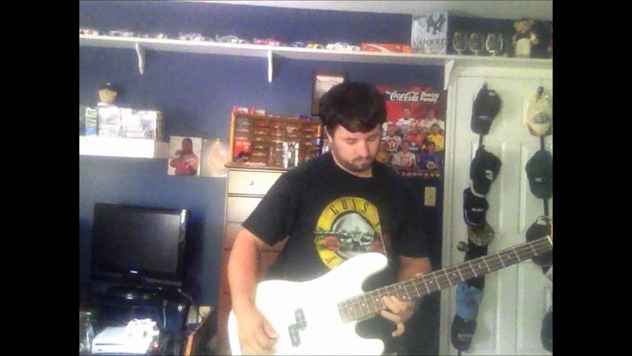 Jimi Hendrix - Voodoo Child Bass Cover (Intro Riff) - YouTube