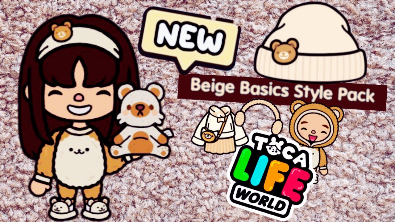 PHOTO SHOOT WITH TOCA LIFE WORLD'S NEW CLOTHES AND PLUSH ACCESSORIES ...