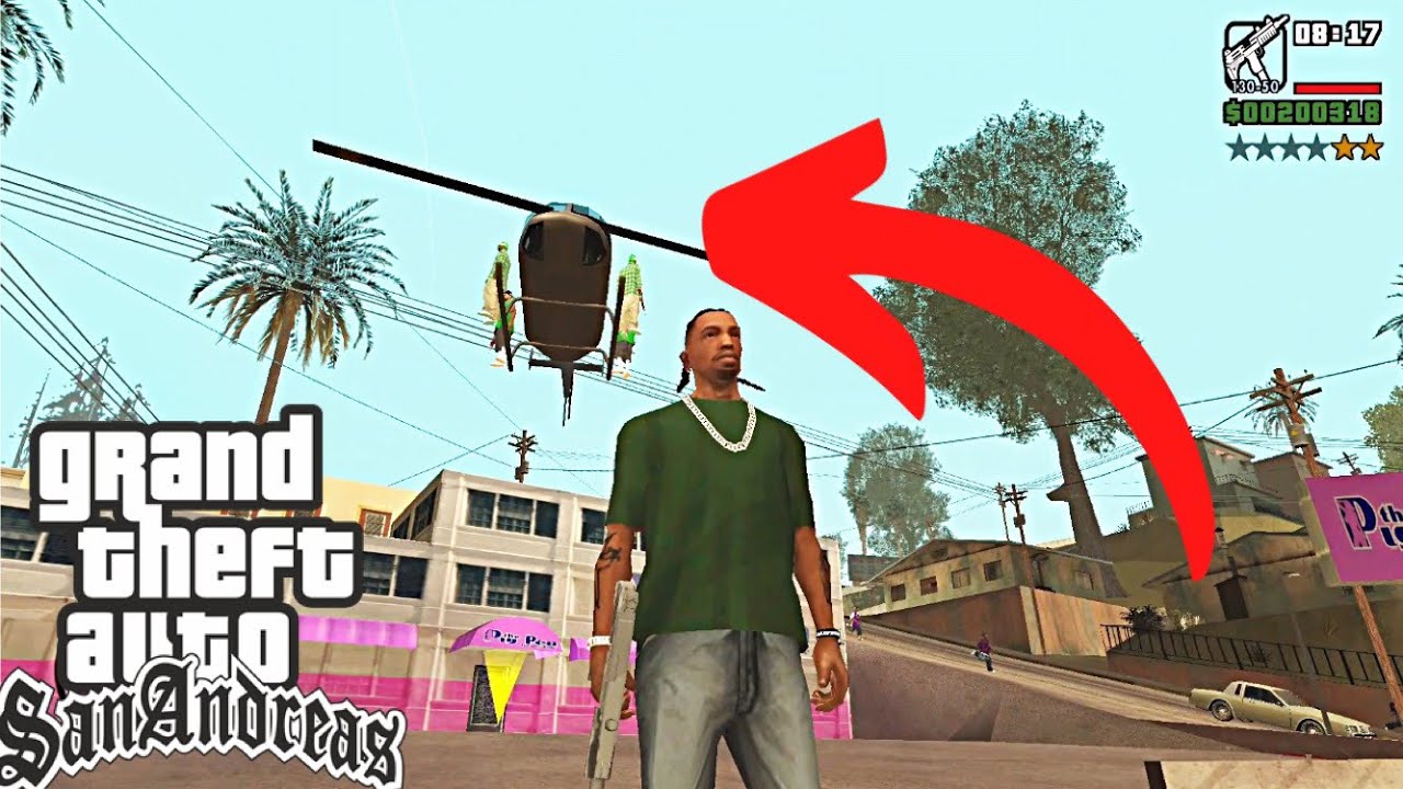 GTA San Andreas Helicopter Assistance Mod Showcase Gameplay - YouTube