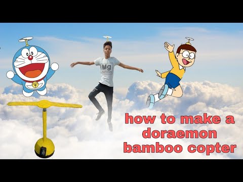 || how to make a doraemon bamboo copter ||👍 - YouTube