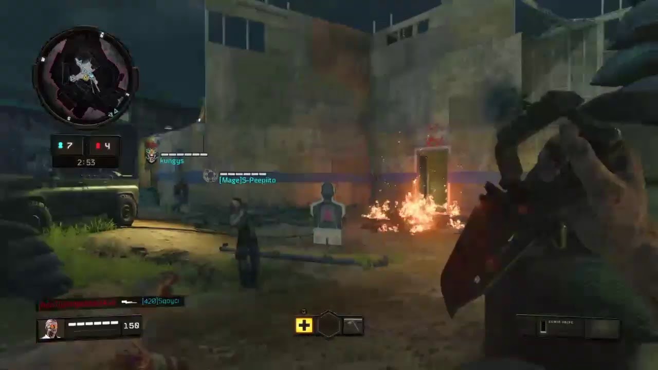 BO4 infected - YouTube