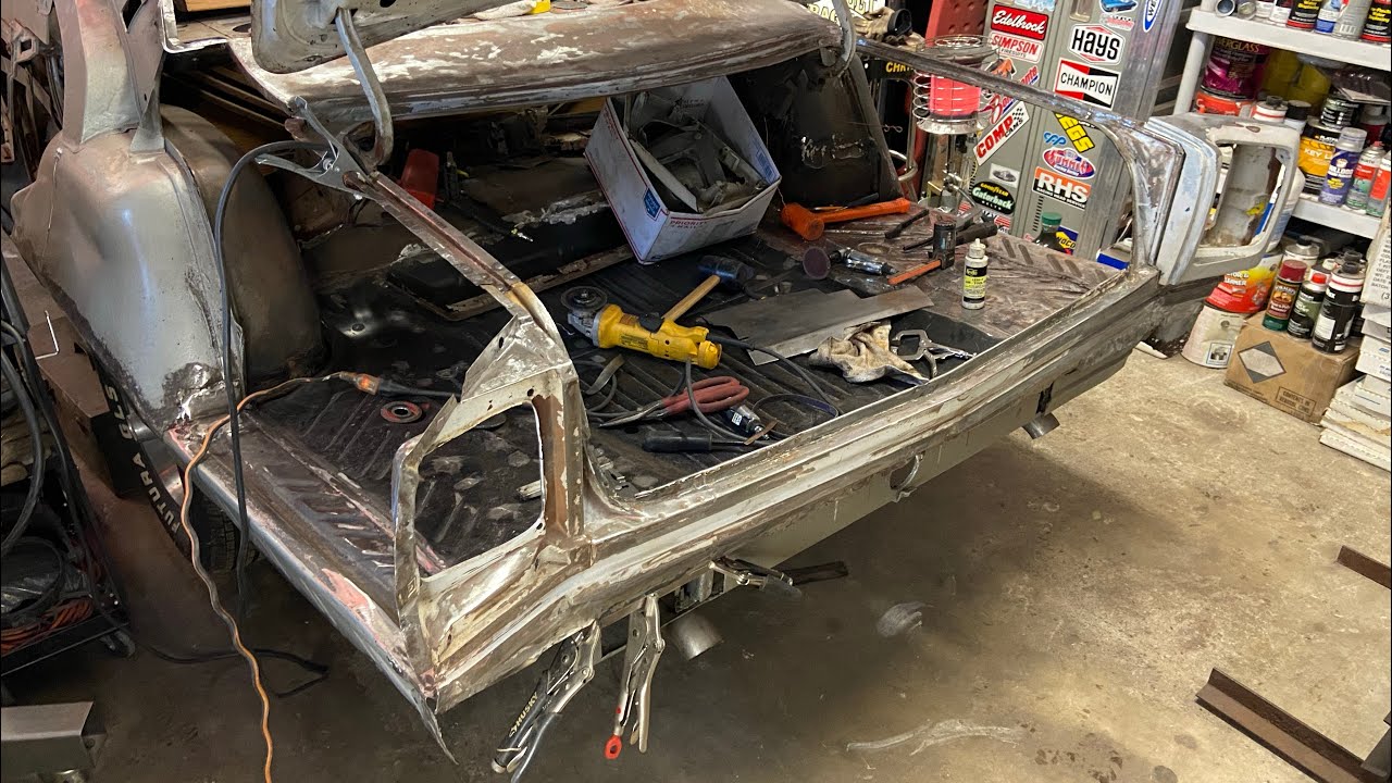 B-Body Rear Cross Rail Repairs | 1969 Road Runner Restoration - YouTube