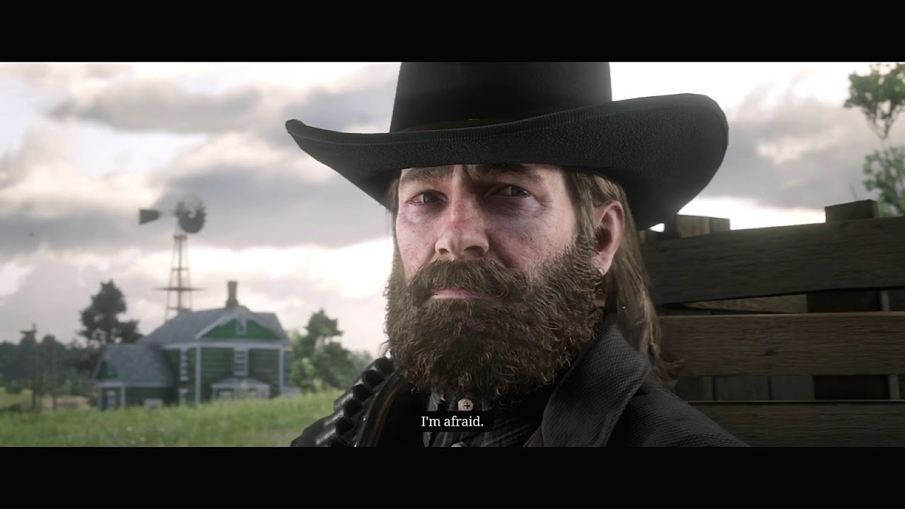 I guess, I'm afraid .... (Sad scene) Arthur Morgan has a emotional ...