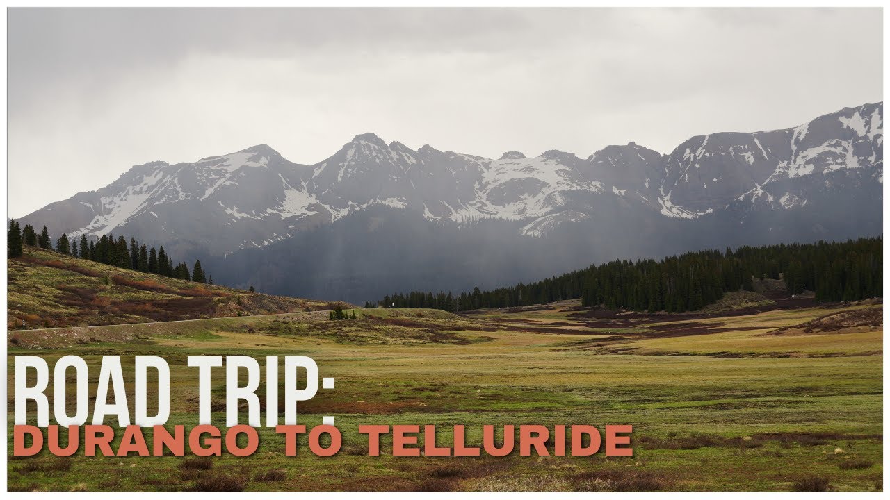 Vanlife Drive Day: Durango to Telluride...with some landscape ...