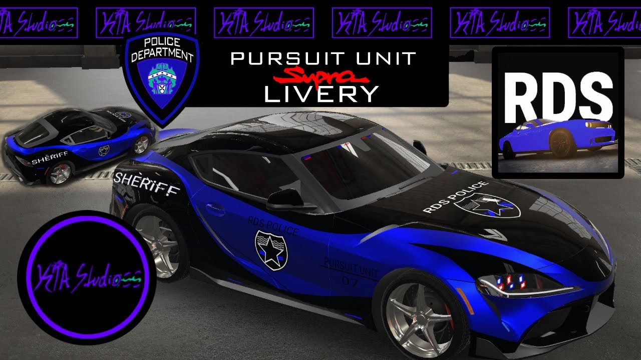 RDS - Supra Police Livery - YouTube