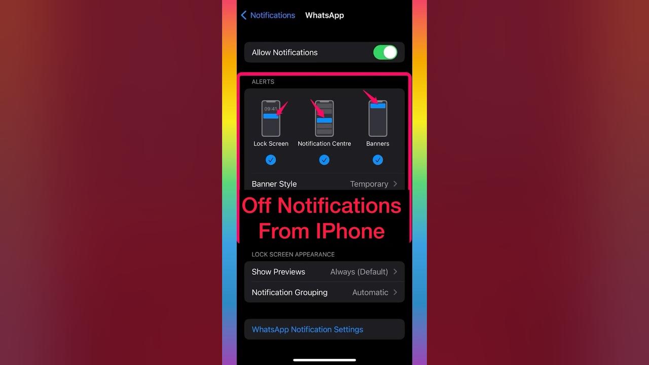 “How to Turn Off App Notifications on iOS (Quick & Easy Guide)” #tips #apps #apple - YouTube