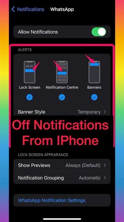“How to Turn Off App Notifications on iOS (Quick & Easy Guide)” #tips #apps #apple - YouTube