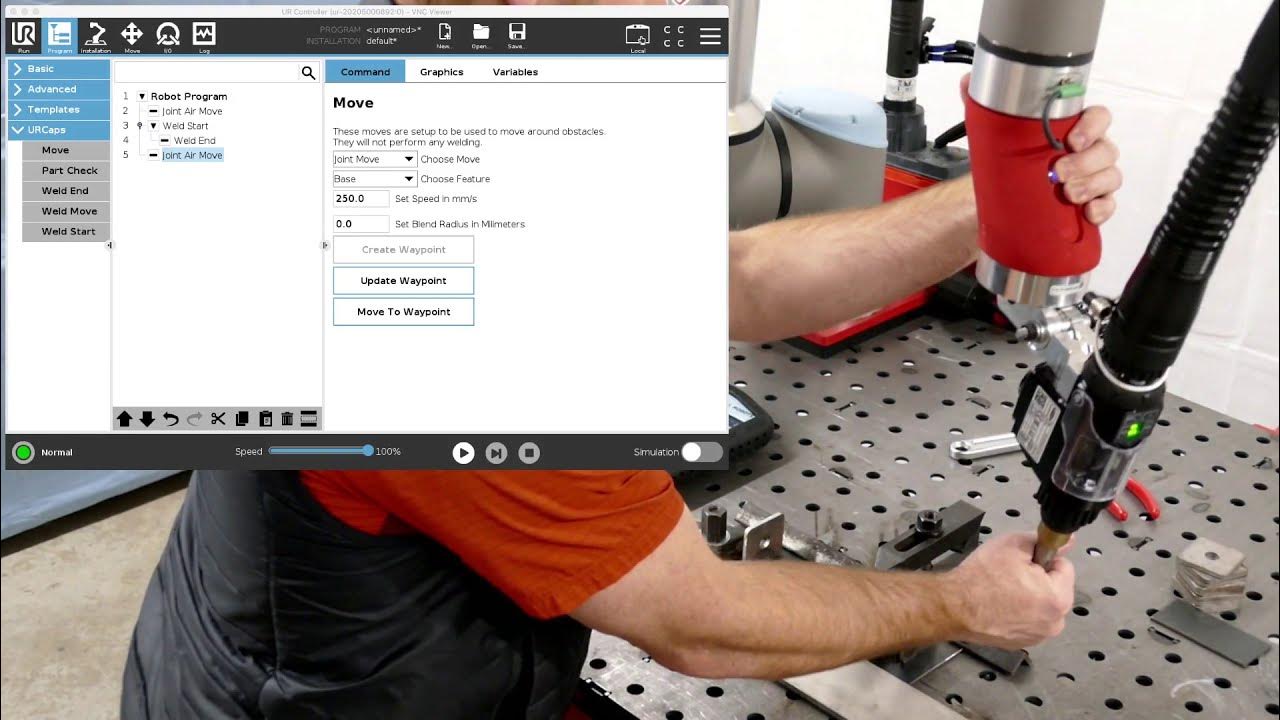 Program New Welds With the THG Automation Fronius Universal Robots URCaps - YouTube