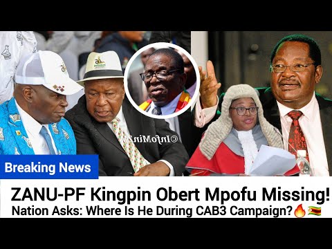 ZANU-PF Kingpin Obert Mpofu Missing! Nation Asks: Where Is He During CAB3 Campaign?