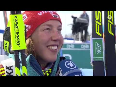 Dahlmeier: Froh, mal nix zu tun