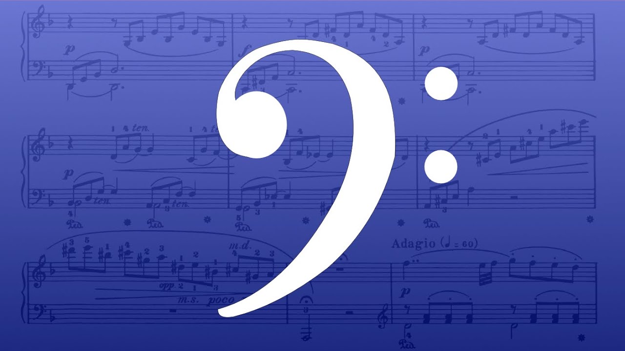 How to Read Notes in the Bass Clef - YouTube