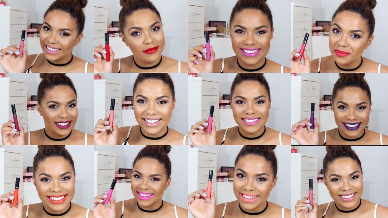 Sephora Collection Cream Lip Stain Swatches + Review | samantha jane ...