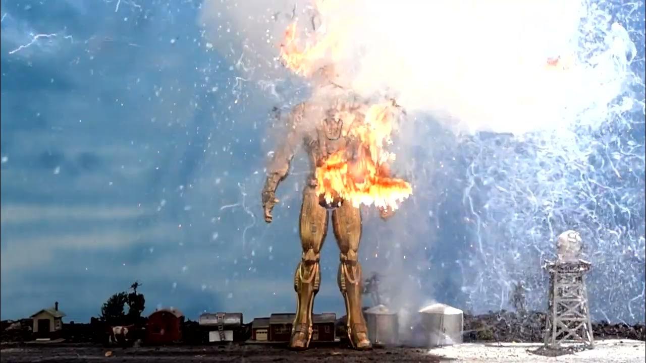 Robot Explosion. Behind The Scenes. - YouTube