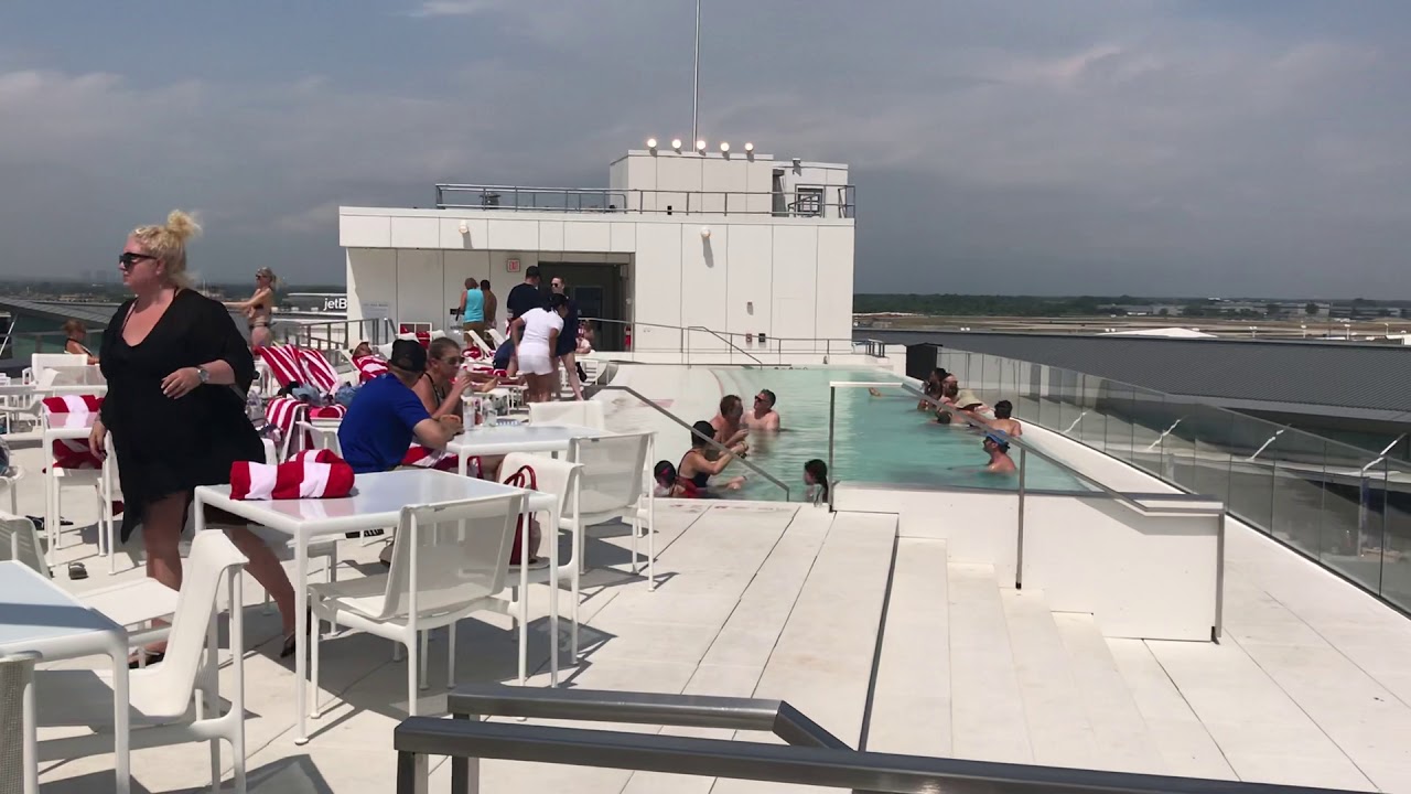 TWA pool at TWA Hotel-JFK - YouTube