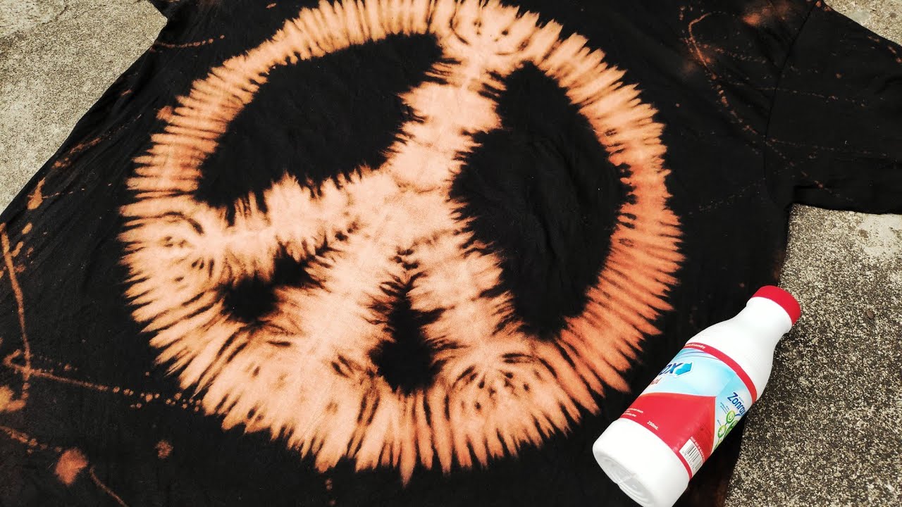 PEACE Reverse Dye Using BLEACH VERY EASY YouTube peace-reverse-dye-using-bleach-very-easy-youtube