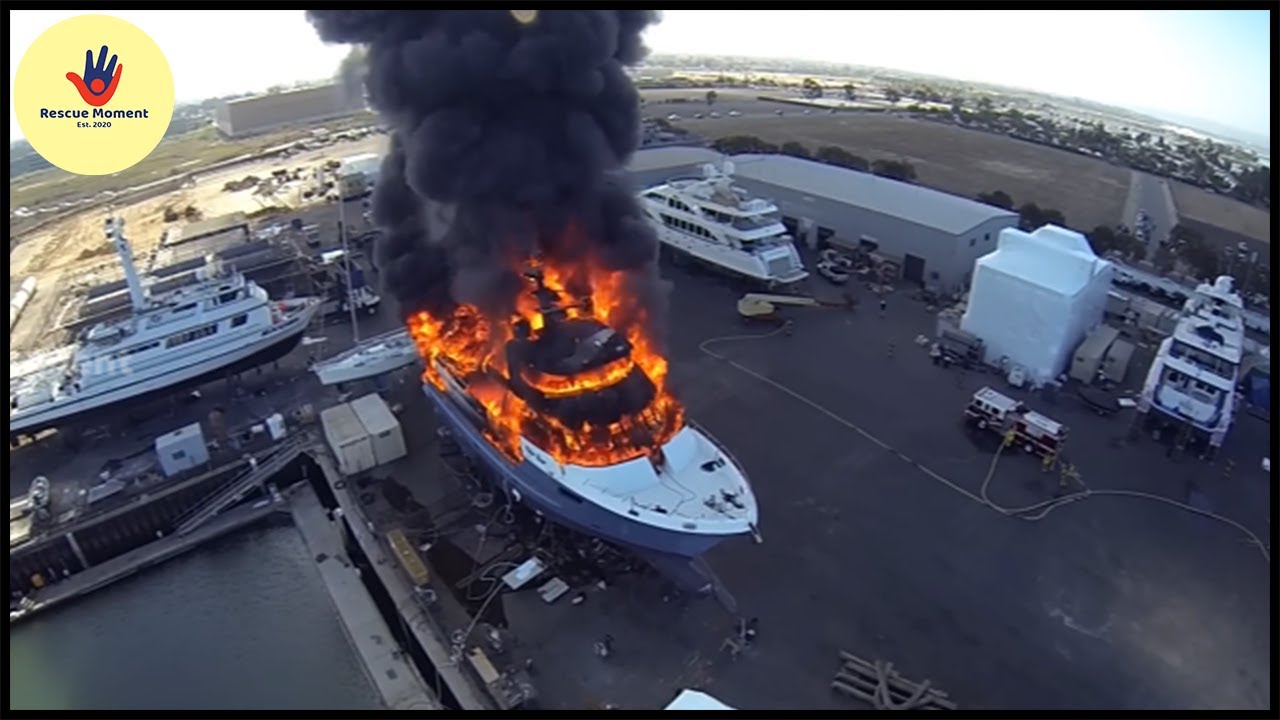 Millions of dollars on fire | Epic rescue moments, Rescue moments ...