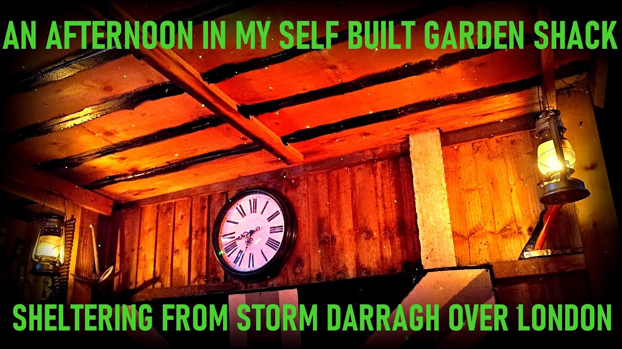 Sheltering From Storm Darragh Over London #stormdarragh - YouTube