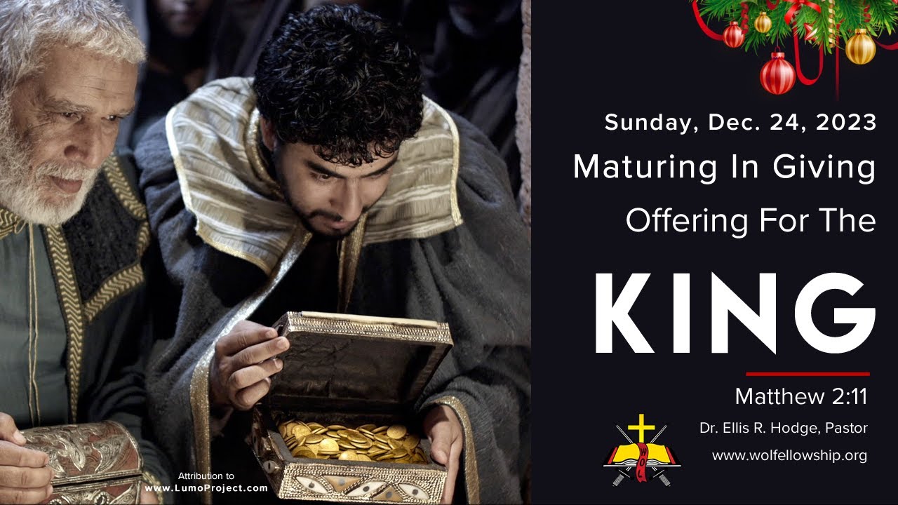 Offering For The King | Dr. Ellis R. Hodge - YouTube