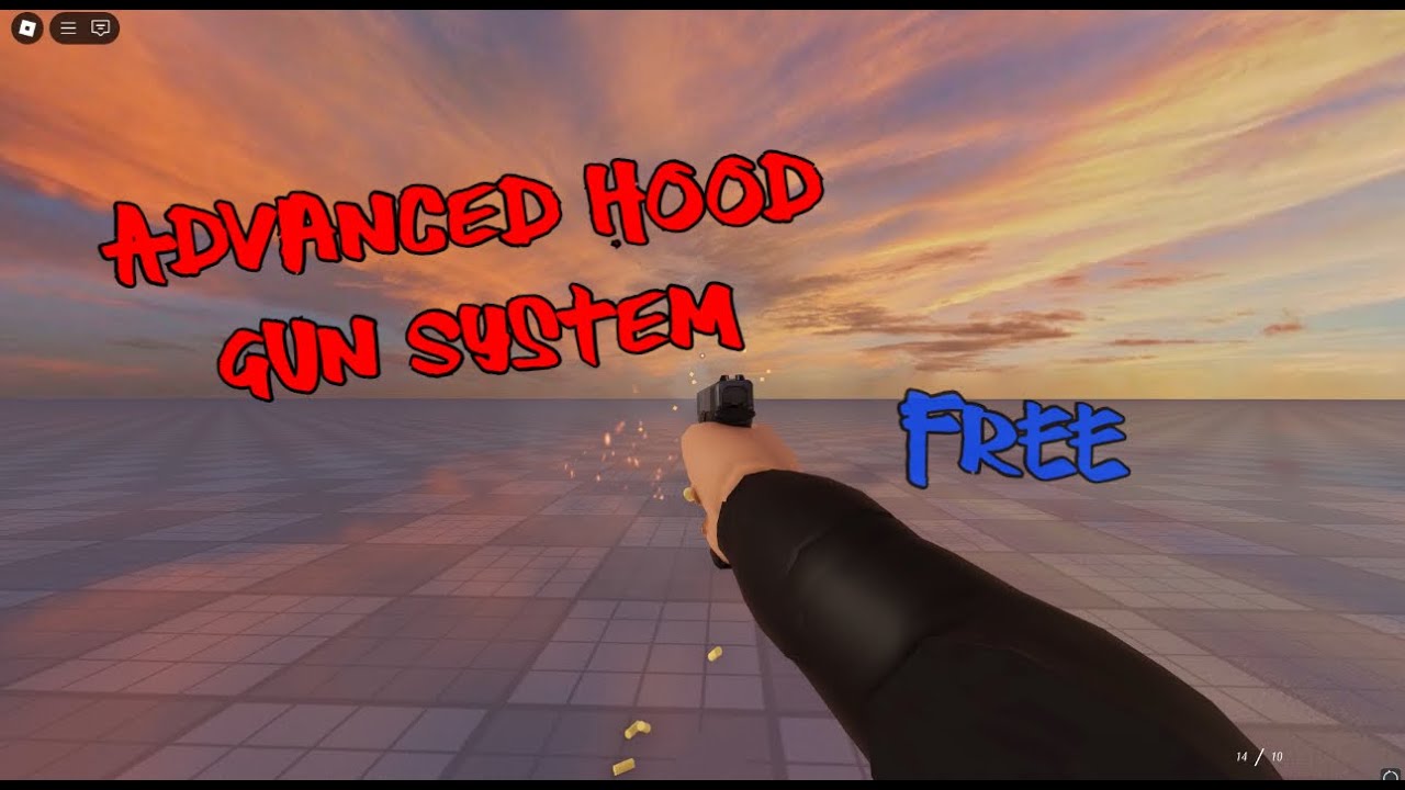 Advanced Hood Gun System (ROBLOX STUDIO) (FREE) - YouTube