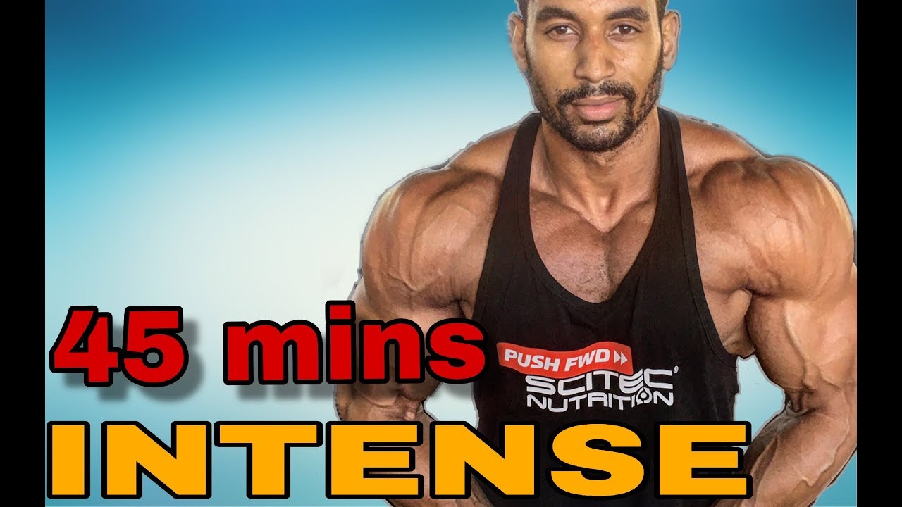 HIGH VOLUME Shoulder and Traps workout | INTENSE 45 MIN GYM Workout ...