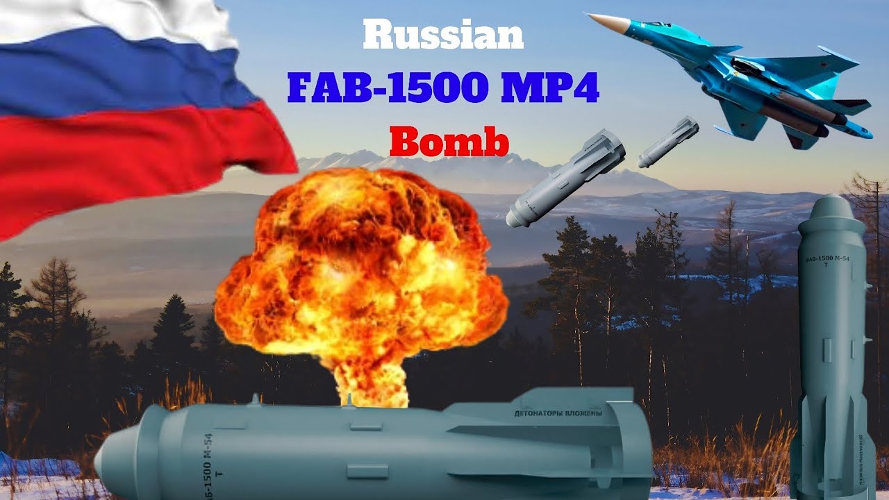 Unveiling the Power: Russian FAB-1500 MP4 Bomb | @B2BEA - YouTube