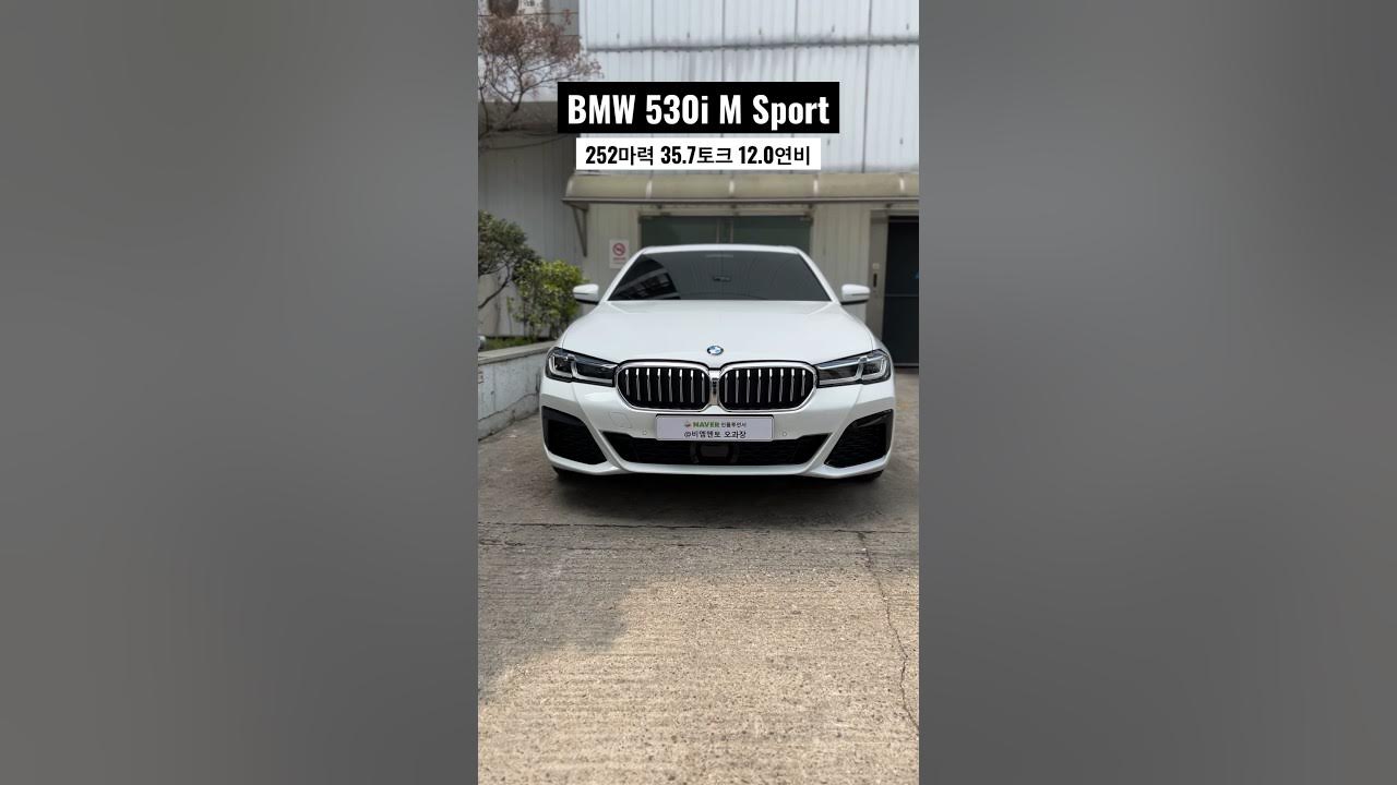 BMW 530i MSP 화이트 서라운드 뷰 적용 #bmw5series #bmw530i #shorts - YouTube