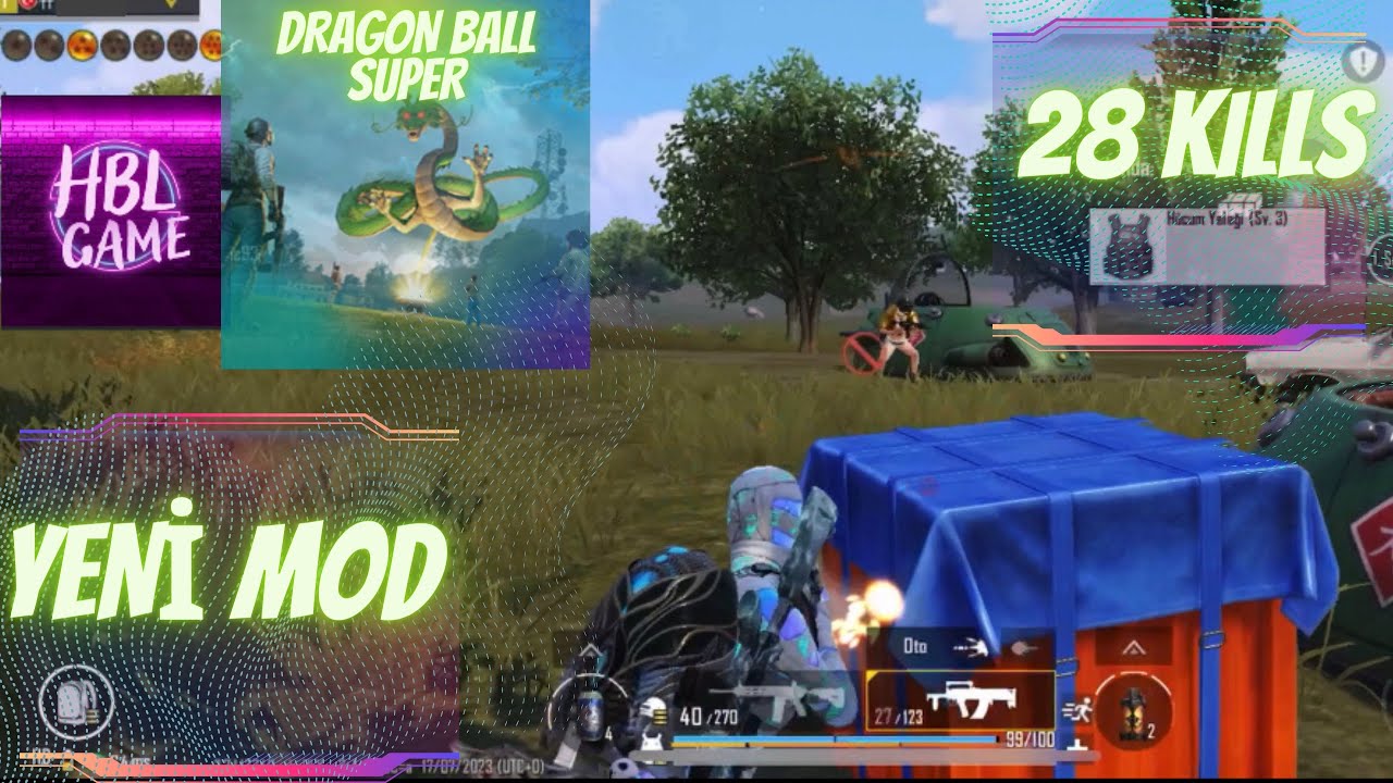 YENİ MODUN İLK MAÇI 28 KILLS! 🤩 DRAGON BALL SUPER ! @HBL_Game # ...