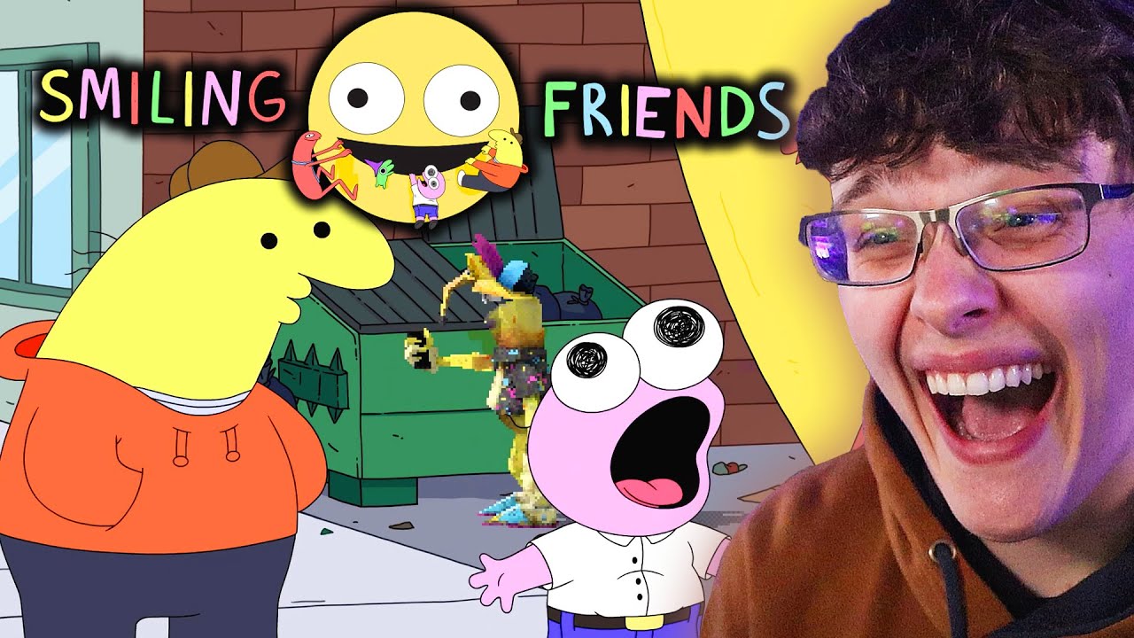 FIRST LOOK AT Smiling Friends Season 2 REACTION! - YouTube